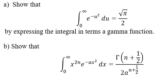 Solved Show that the integral is equal by expressing it as a | Chegg.com