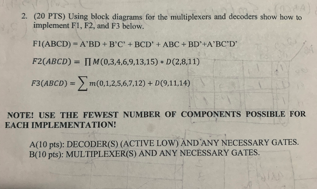 Solved Chapter 2 15.(20 PTS) A combinational circuit | Chegg.com