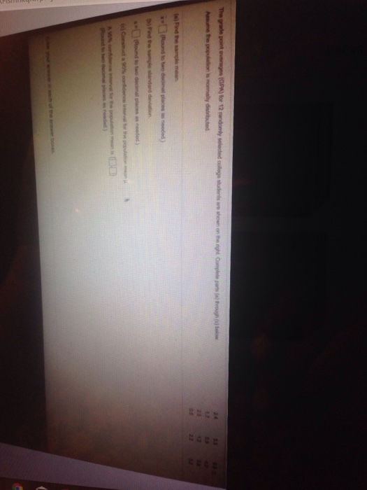 Solved struct the confidence interval for the population | Chegg.com