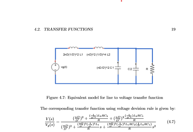 Solved find transfer function derivation. How its derived.I | Chegg.com