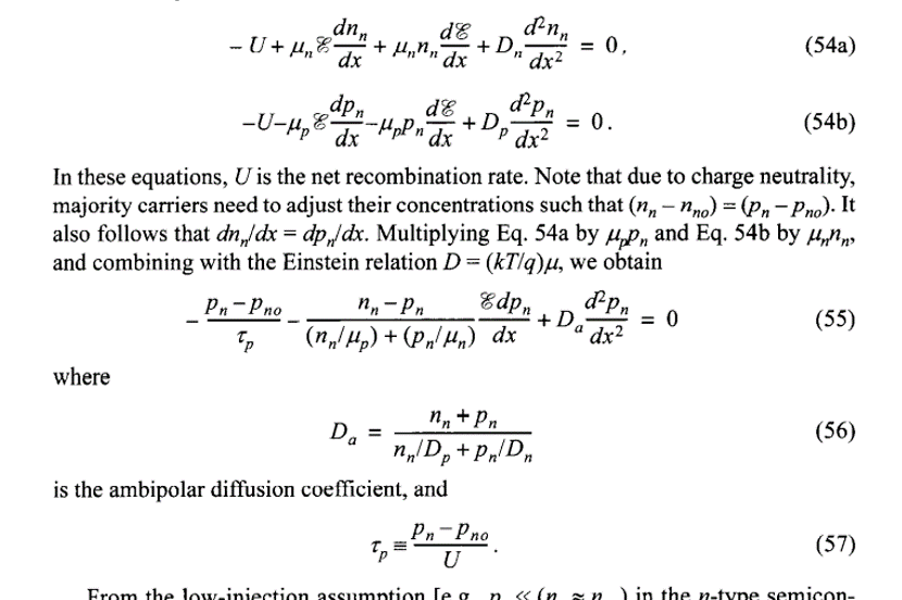 Solved Please use equation 54a 54b to derive the equation | Chegg.com