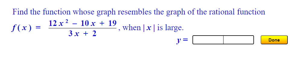 Solved Find the function whose graph resembles the graph of | Chegg.com