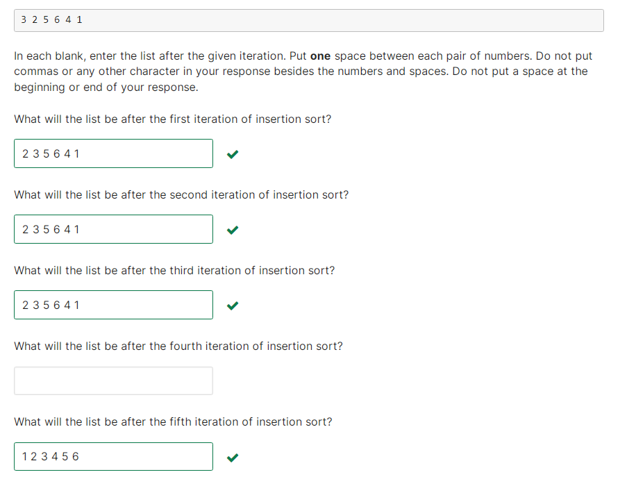 I have tried: 123456, 235641, 325641, 352641, 213456 | Chegg.com