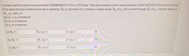 Solved A certain practical current source provides | Chegg.com