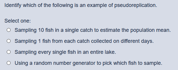 Solved Identify which of the following is an example of | Chegg.com