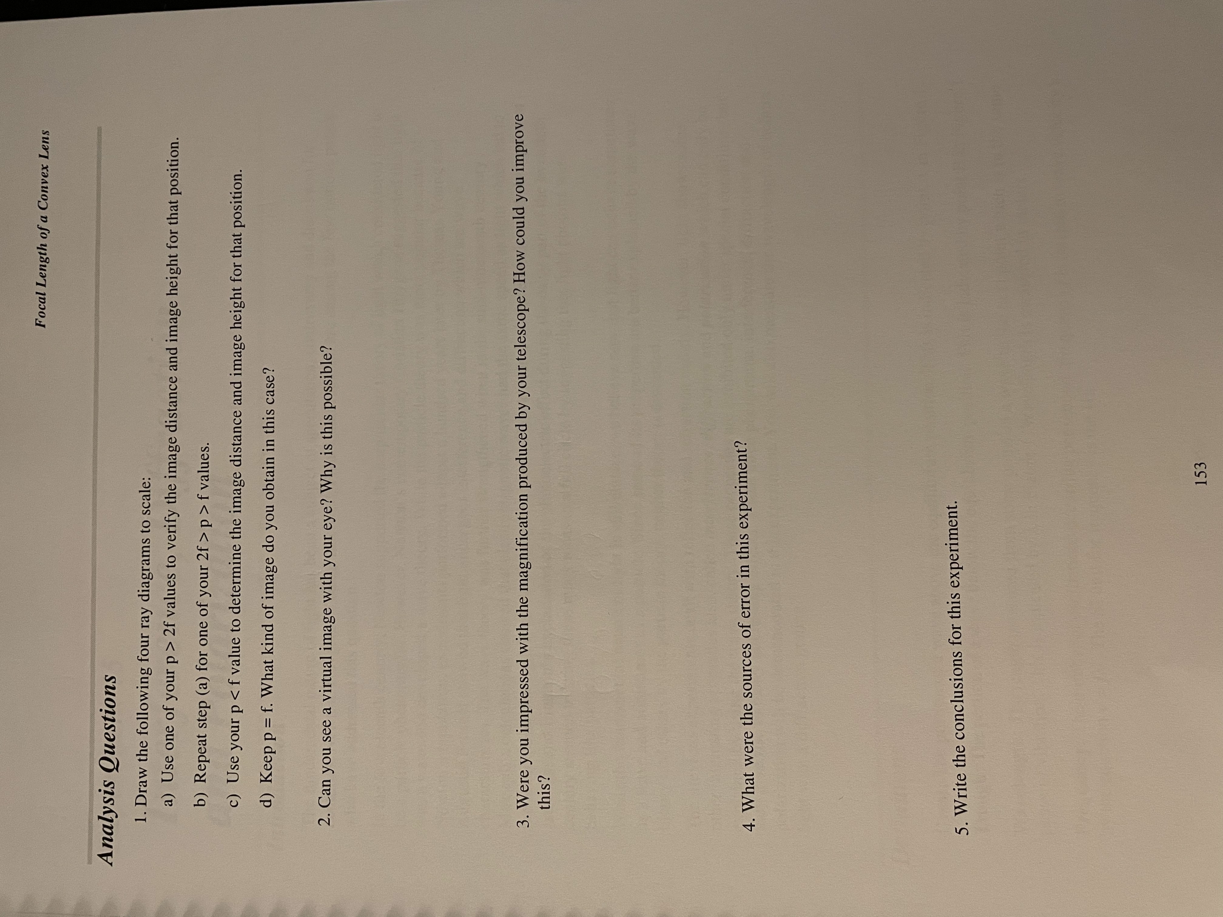 Solved Analysis Questions1. ﻿Draw the following four ray | Chegg.com