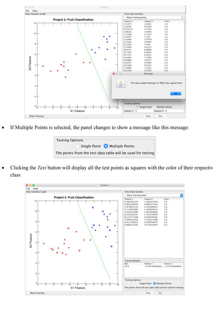 Solved Classifier Class Create A Class Classifier Must 