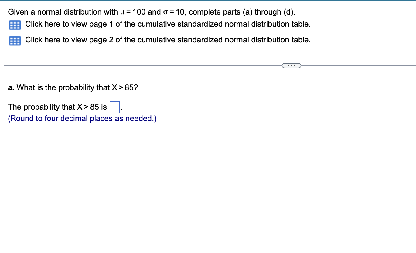 Solved Cumulative standardized normal distribution table | Chegg.com Solved Cumulative standardized normal distribution table | Chegg.com