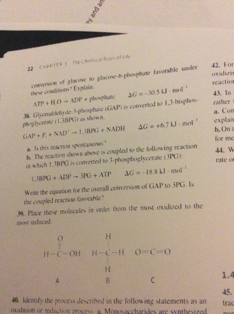 Solved 38.b. Wire the equation for the overall conversion of | Chegg.com
