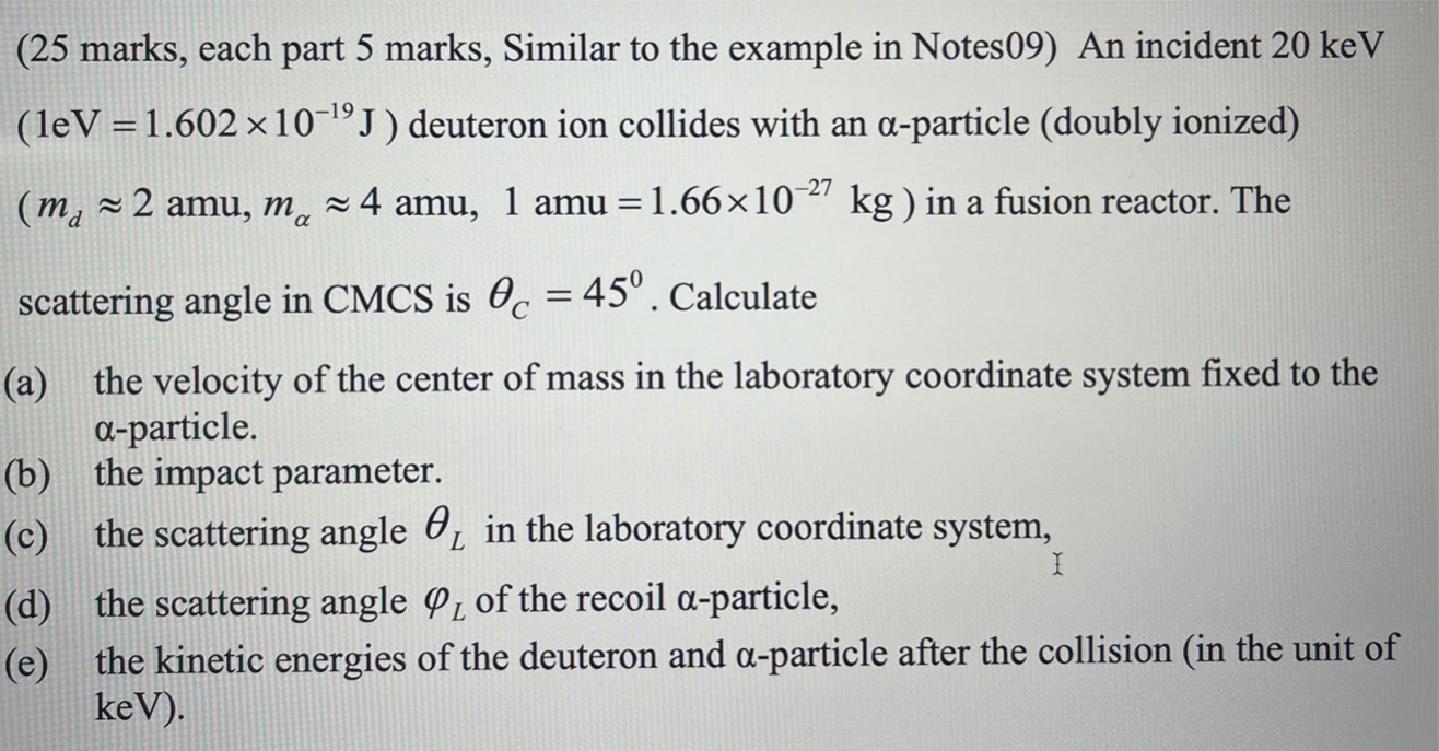 Solved (25 marks, each part 5 marks, Similar to the example | Chegg.com