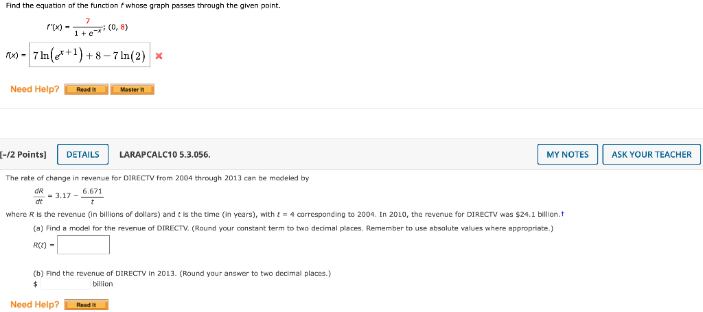 Solved Find the equation of the function f whose graph | Chegg.com