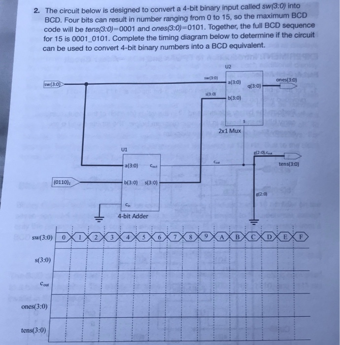 Solved Swso Into 2 The Circuit Below Is Designed To 