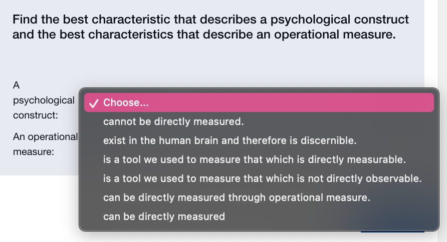 Solved Find the best characteristic that describes a | Chegg.com