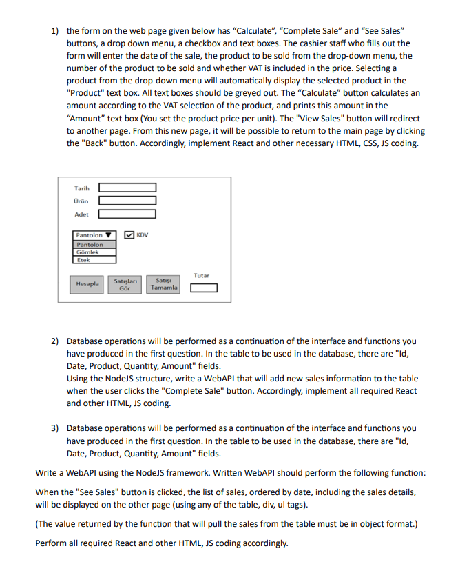 1) the form on the web page given below has | Chegg.com