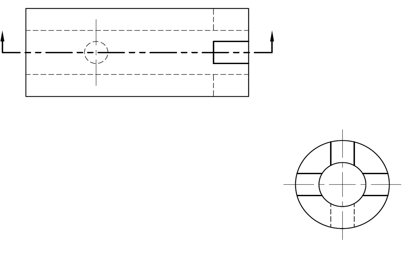 Solved Sketch the sectional view as indicated. The material | Chegg.com