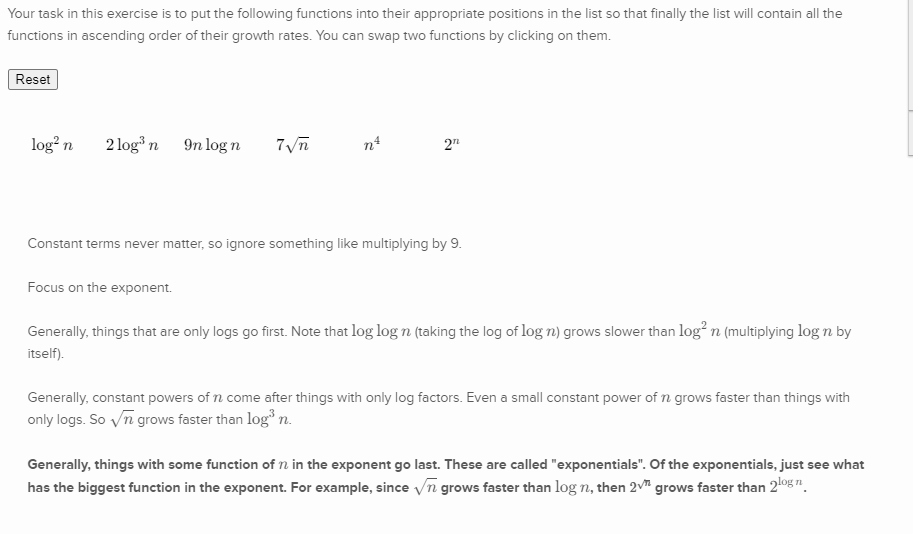 Solved Your Task In This Exercise Is To Put The Following