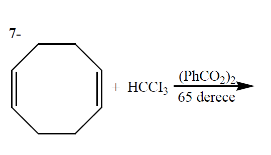 Solved 7- + (PhCO2)2 HCCIZ 65 derece | Chegg.com