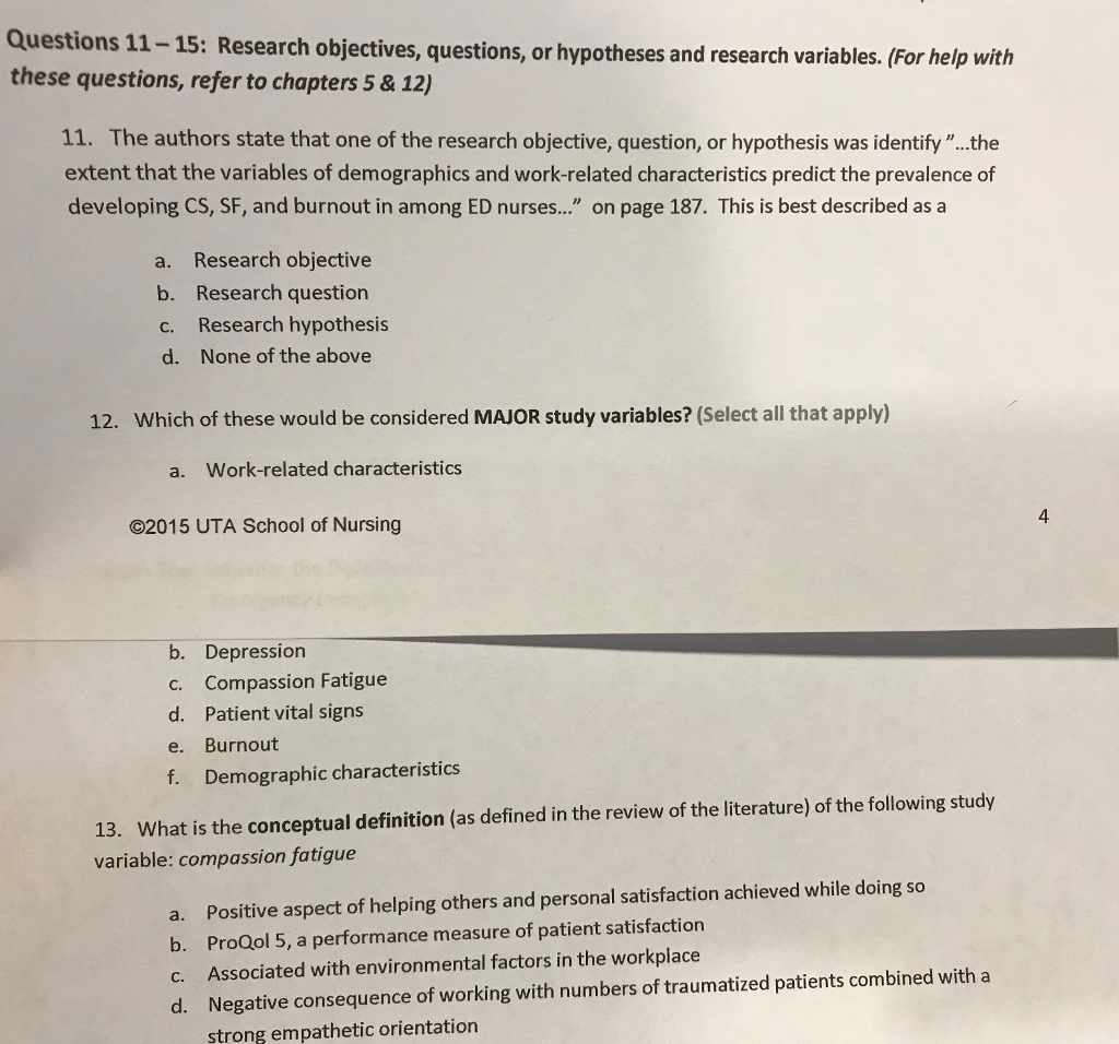 Solved For the article "Factors That Influence the | Chegg.com