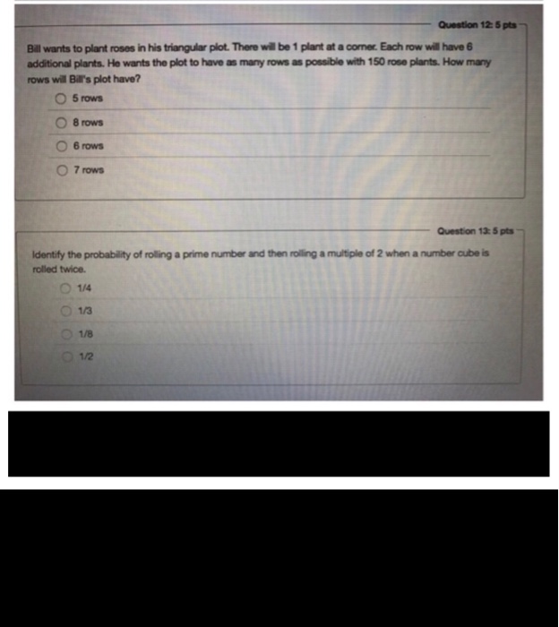Solved Bill wants to plant roses in his triangular plot. | Chegg.com