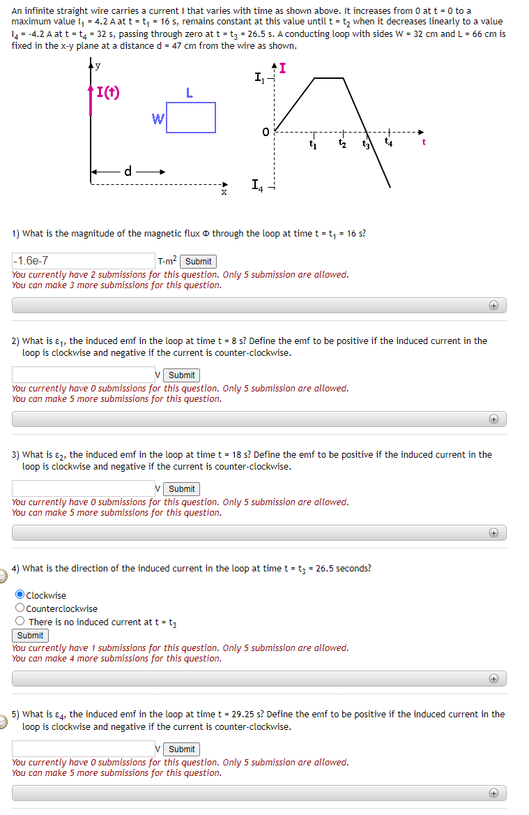 Solved An infinite straight wire carries a current I that | Chegg.com