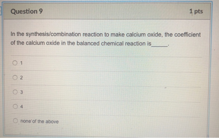 Solved 1 pts Question 9 In the synthesis/combination | Chegg.com