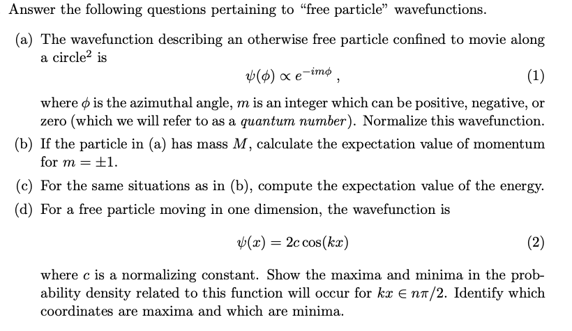 Solved Answer the following questions pertaining to "free | Chegg.com