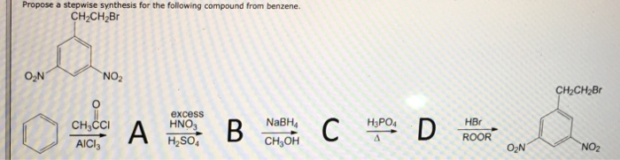 Solved Propose a stepwise synthesis for the following | Chegg.com