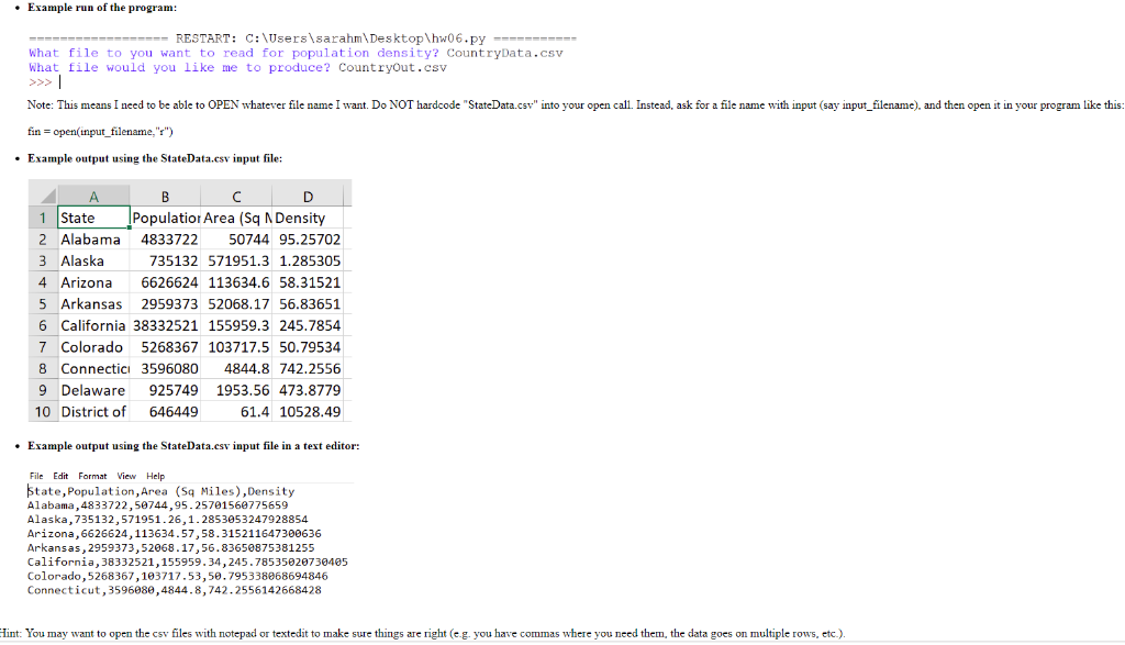 Solved Create a program that should: Ask for two | Chegg.com