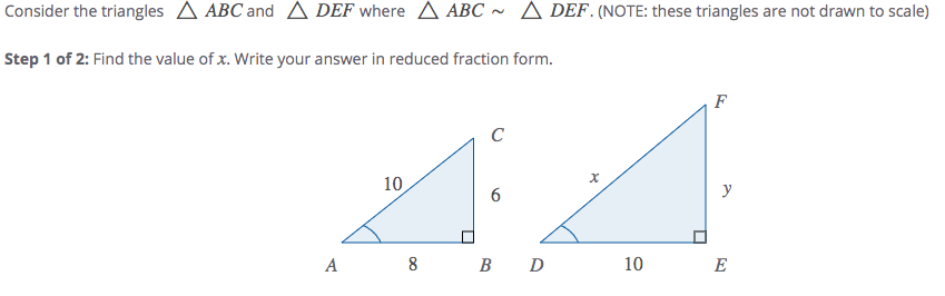 Solved Consider the triangles ABC and A DEF where ABC ~ A | Chegg.com Solved Consider the triangles ABC and A DEF where ABC ~ A | Chegg.com