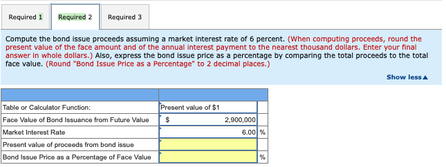 Solved EC-6 Computing Bond Issue Proceeds and Issue Price | Chegg.com