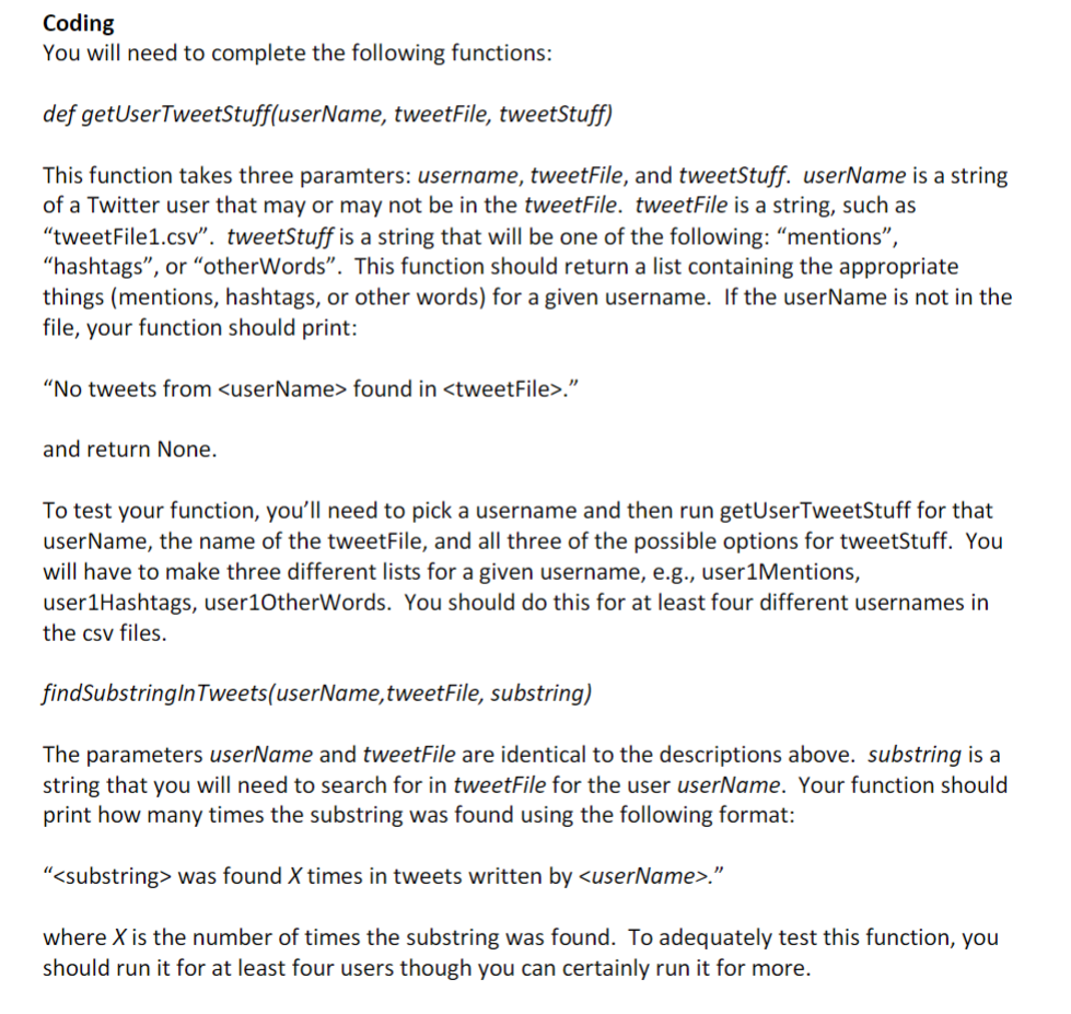 Solved In Python | Chegg.com