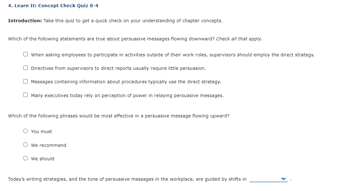 Solved Directives from supervisors to direct reports usually | Chegg.com