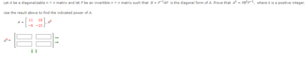 Solved Let A be a diagonalizable n×n matrix and let P be an | Chegg.com