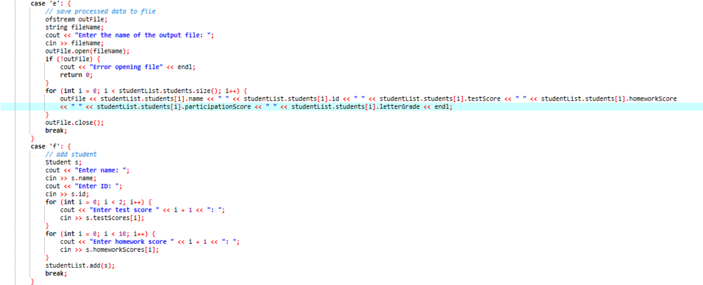 Solved In C++ I need help converting my some of my code | Chegg.com