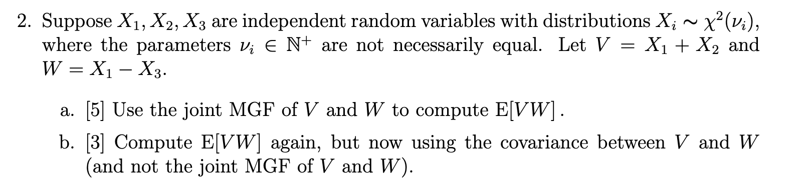 Solved Suppose X1,X2,X3 are independent random variables | Chegg.com