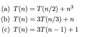 Solved Use substitution method to find the asymptotic | Chegg.com