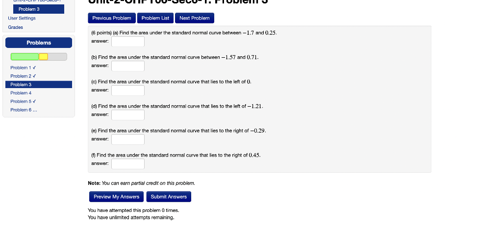 Solved Problem 3 User Settings Grades Problems Problem 1 | Chegg.com