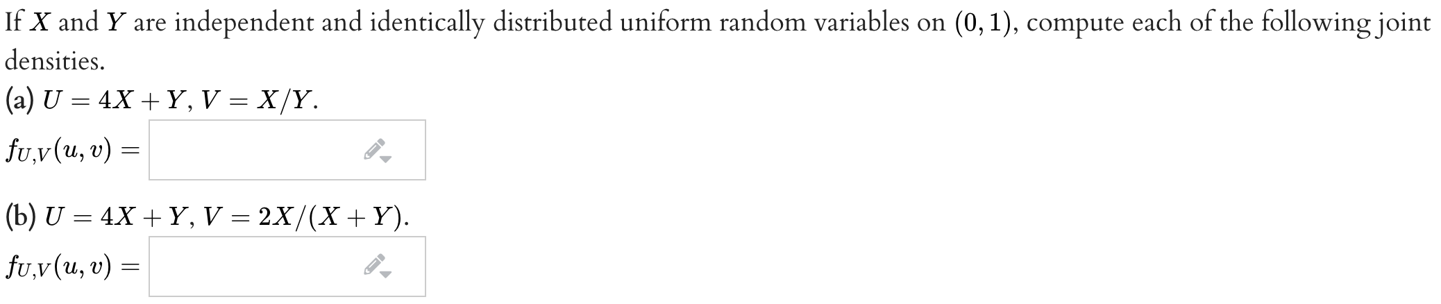 Solved If X and Y are independent and identically | Chegg.com
