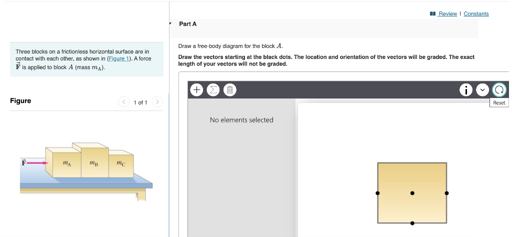 Solved Three blocks on a frictionless horizontal surface are | Chegg.com