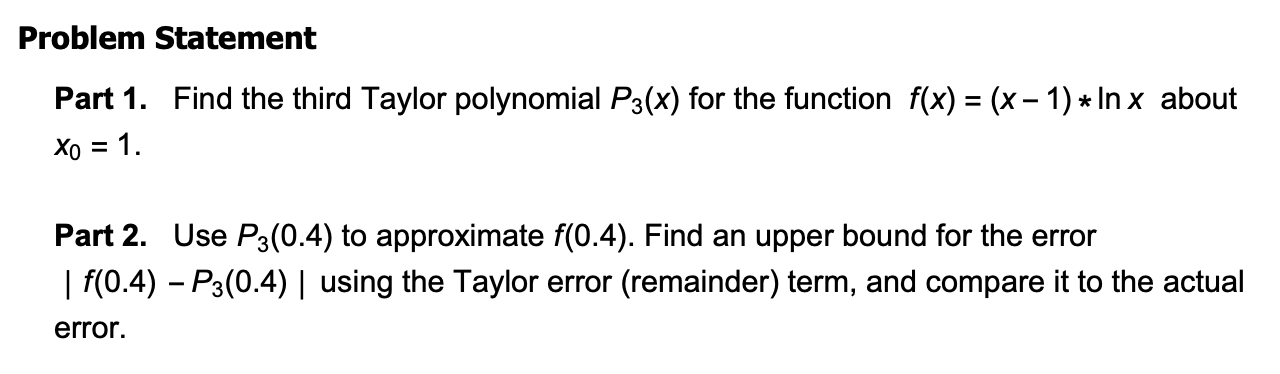 Solved Instructions Include: (1) The problem statement and | Chegg.com