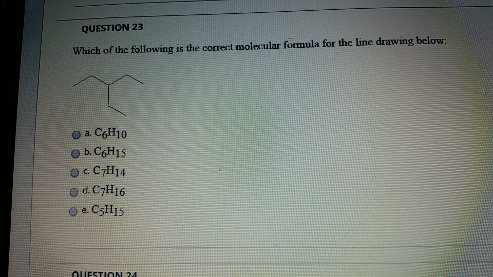 Solved QUESTION 23 Which of the following is the correct | Chegg.com