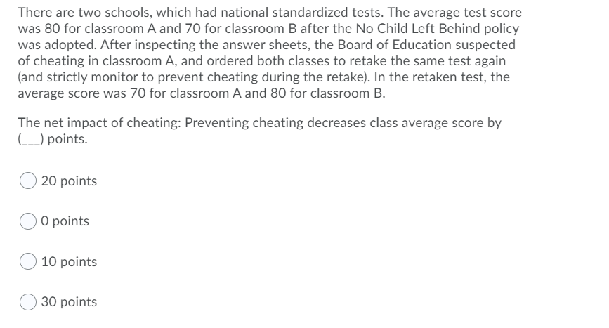 Solved There are two schools, which had national | Chegg.com
