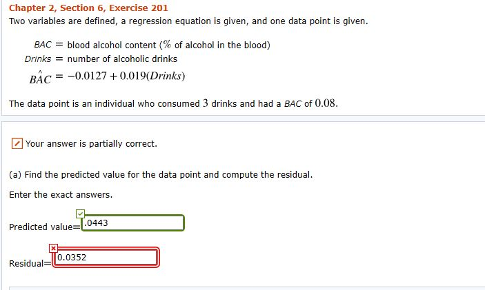 Solved Chapter 2, Section 6, Exercise 201 Two variables are | Chegg.com