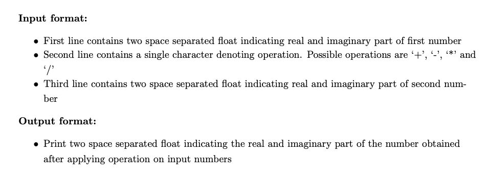 Solved 5 Complex Numbers We know that all complex numbers | Chegg.com
