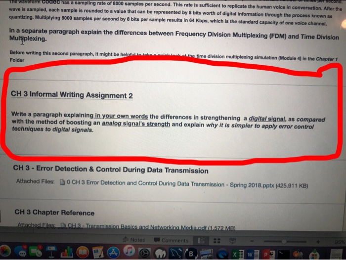 Solved Informal writing Assignment 2 | Chegg.com