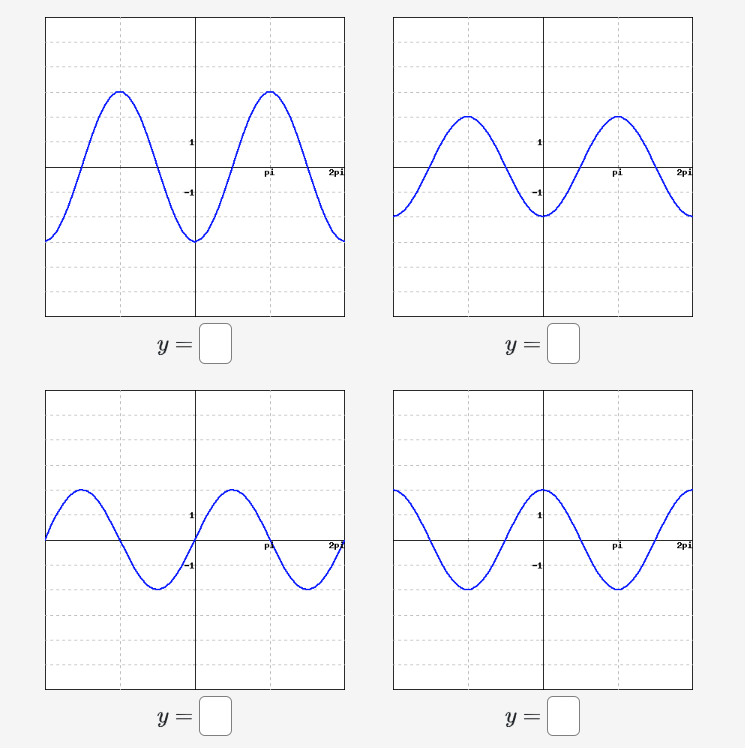 Solved y= y= y= y=y= y= | Chegg.com