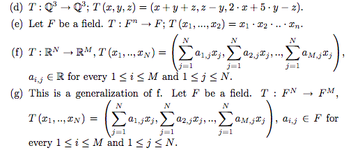 Solved Verify for the following maps if it is a linear | Chegg.com