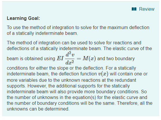 Solved Review Learning Goal: To use the method of | Chegg.com