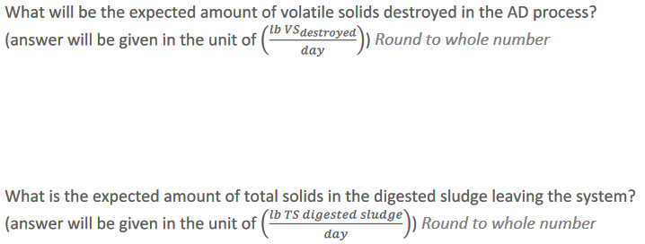 Solved The team decided to treat the solids produced during | Chegg.com
