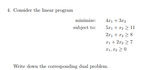 Solved Solve the following linear programming problem using | Chegg.com